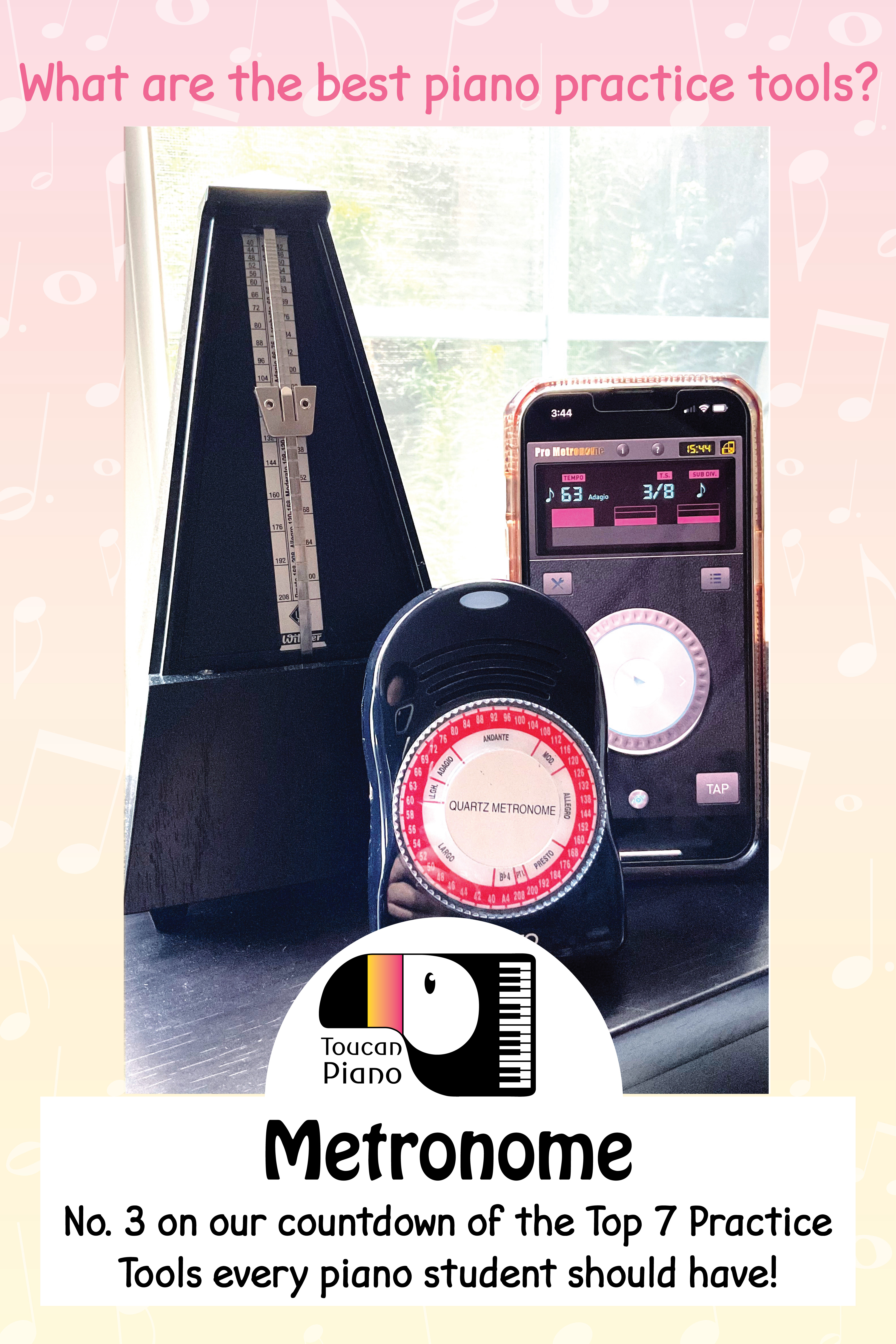 Top 7 Practice Tools Every Piano Student Should Have: #3 Metronome ...