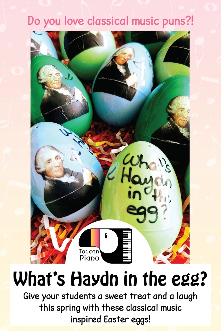 Classical Music Easter Eggs – Toucan Piano