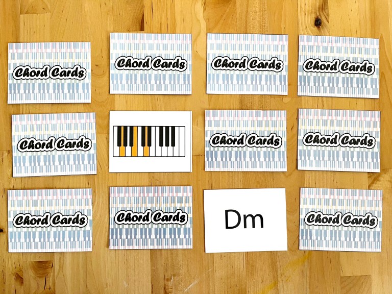 Chord Flashcards – How to Use them with your Students – Toucan Piano