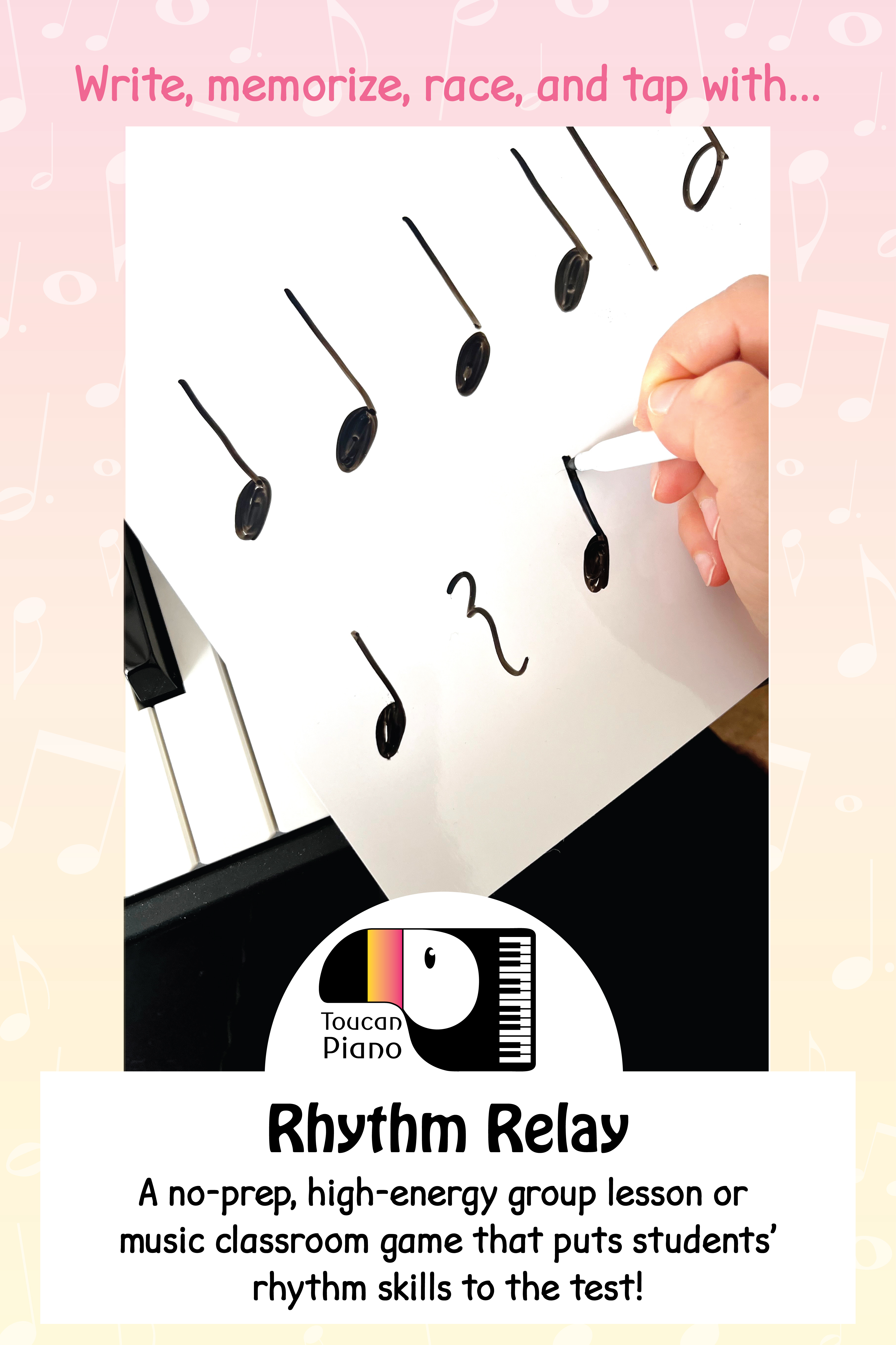 Rhythm Relay: A Fun Group Rhythm Game – Toucan Piano